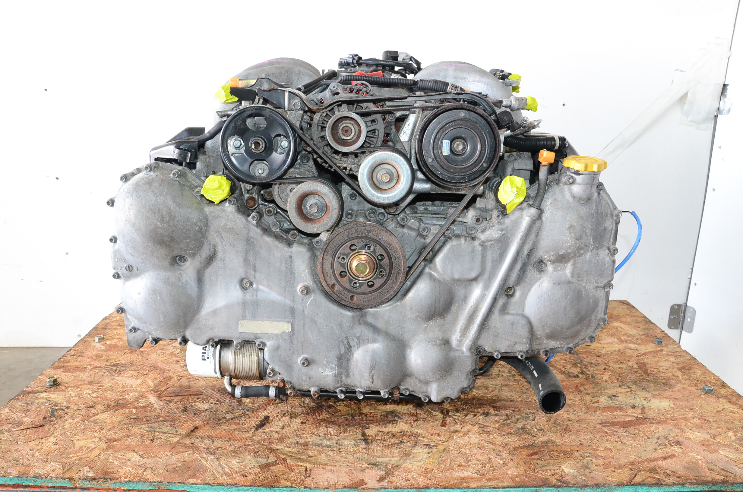 JDM 2000-2002 SUBARU EZ30 3.0L ENGINE OUTBACK LEGACY LANCASTER H6 EZ30D ...