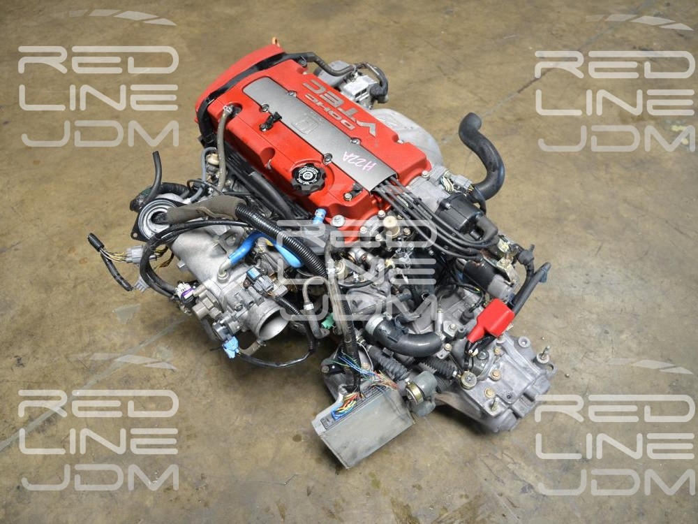 JDM Honda H22A Euro R Engine and 5 Speed LSD Transmission T2W4 Prelude ...