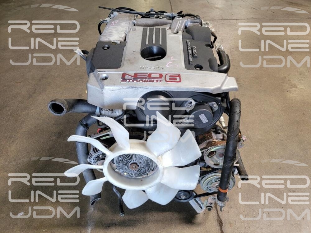 NISSAN RB25 NEO N/A RWD REAR WHEEL DRIVE JDM COMPLETE MOTOR LOW MILES ...