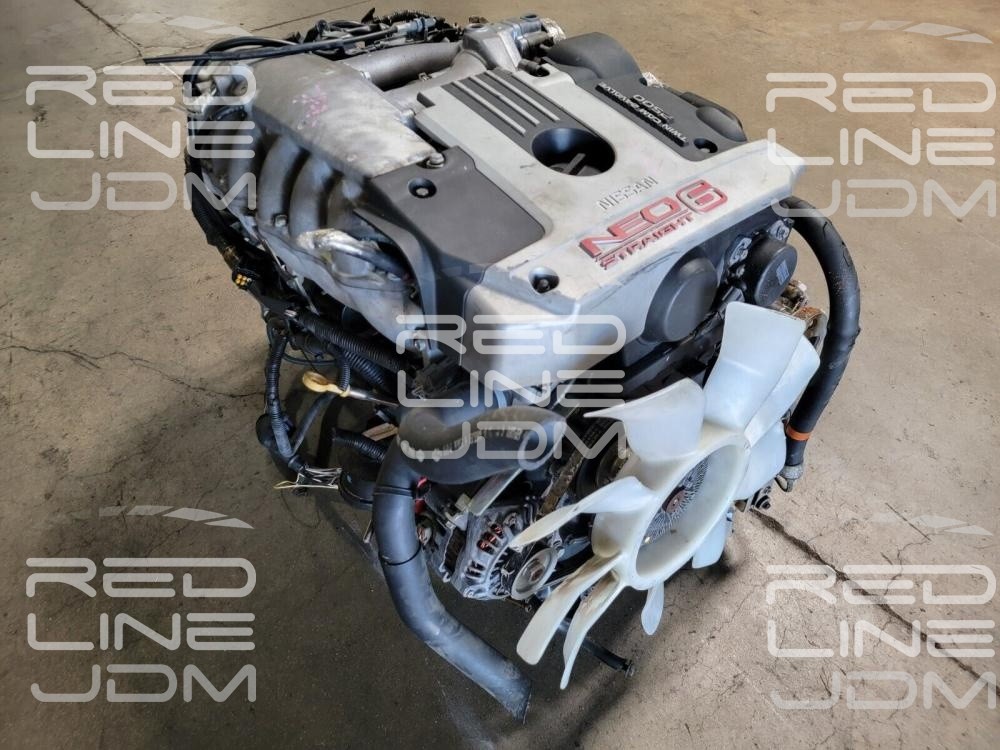 NISSAN RB25 NEO N/A RWD REAR WHEEL DRIVE JDM COMPLETE MOTOR LOW MILES ...