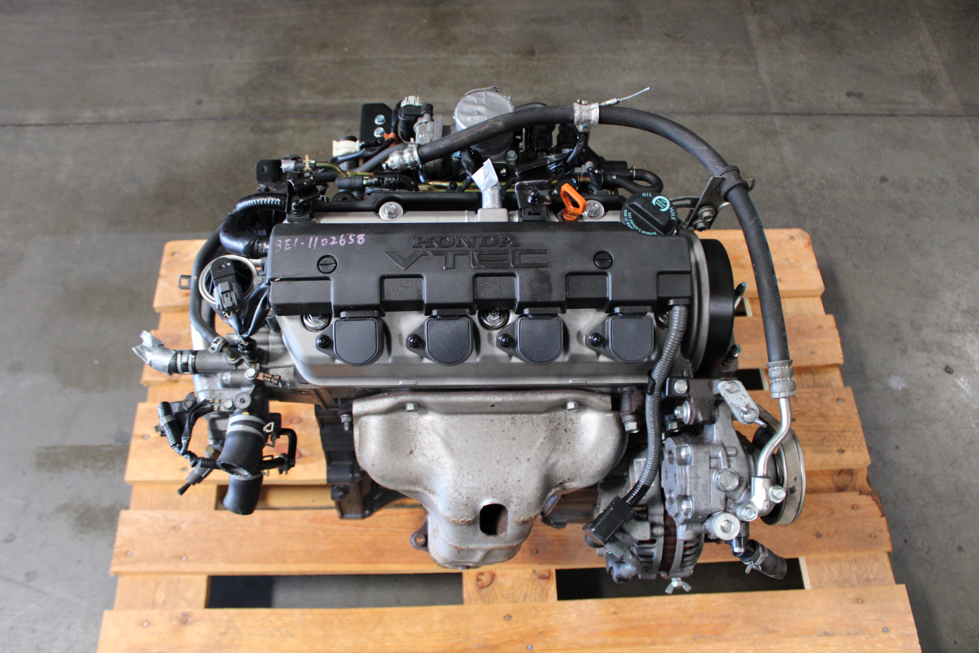 JDM 2001 2002 2003 2004 2005 Honda Civic Engine D17A VTEC EX 1.7L D17A2 ...