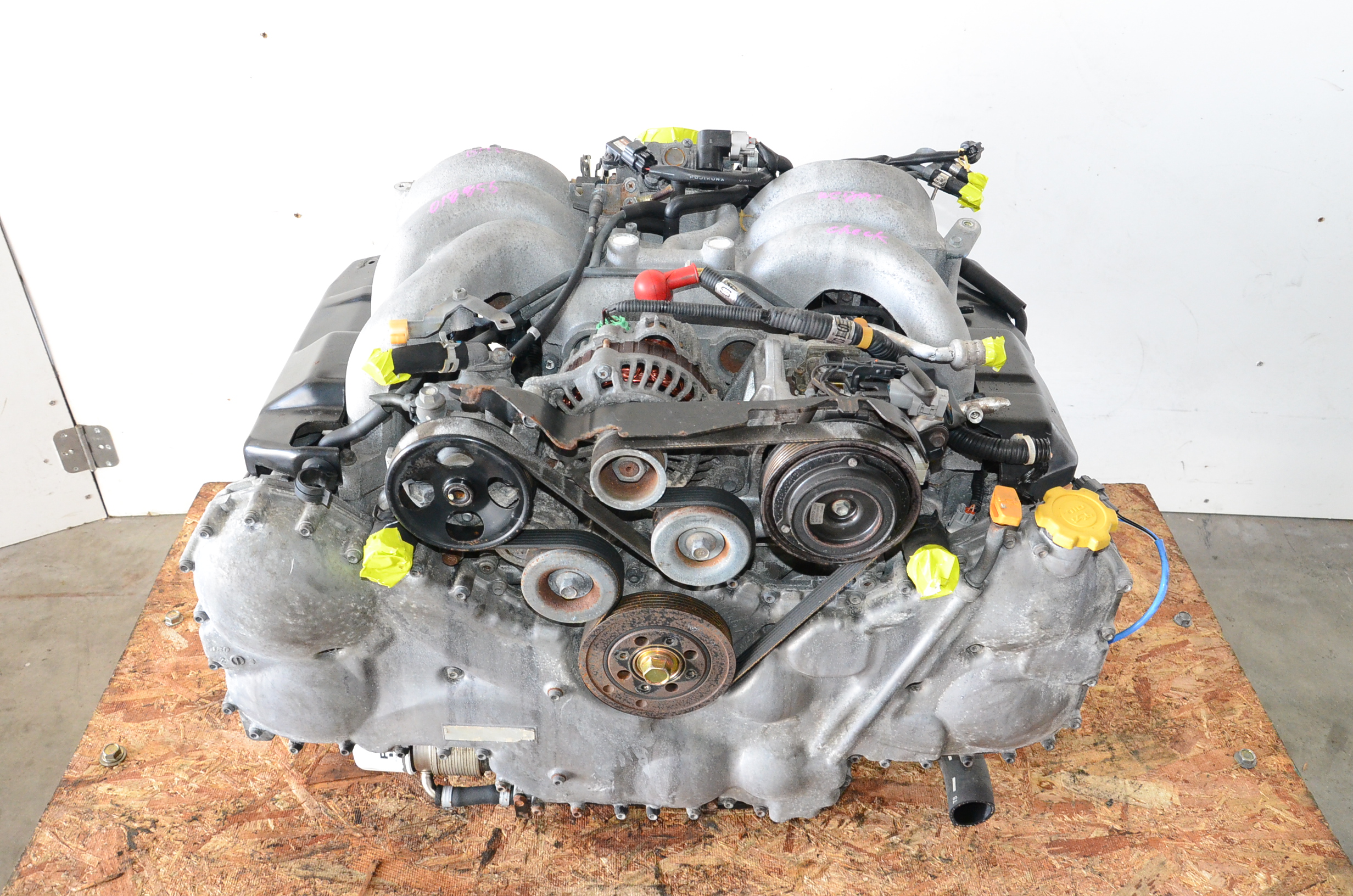 JDM 2000-2002 SUBARU EZ30 3.0L ENGINE OUTBACK LEGACY LANCASTER H6 EZ30D ...