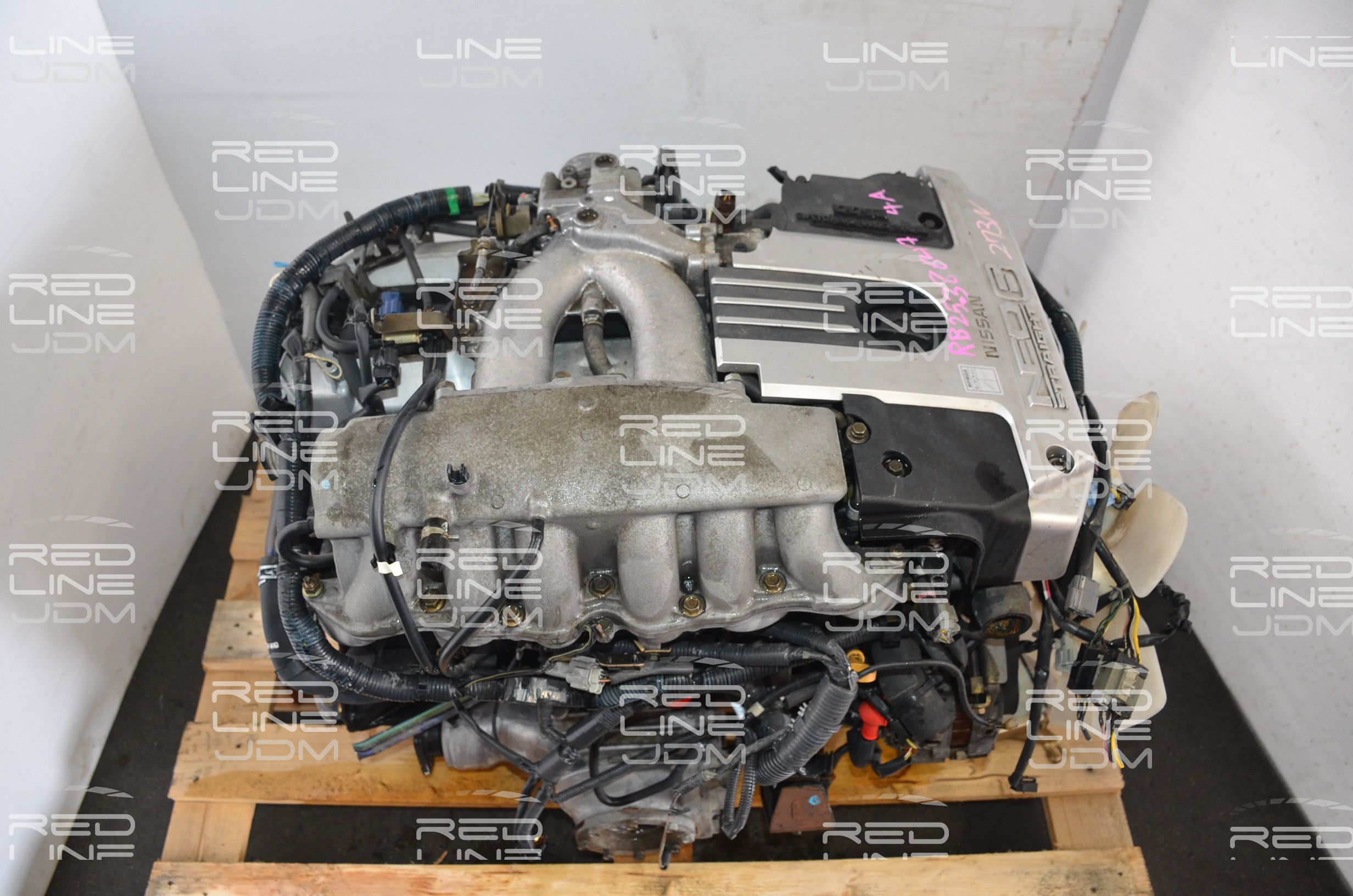 NISSAN RB25DE NEO SKYLINE R34 AWD REAR WHEEL DRIVE JDM COMPLETE MOTOR ...